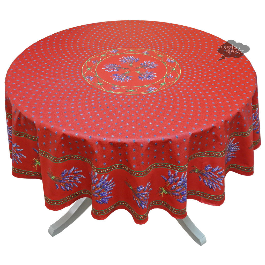 French Tablecloths - Round Tablecloths - I Dream of France Tagged 