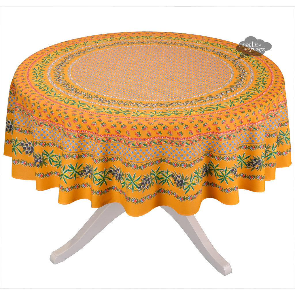 French Tablecloths - Round Tablecloths - I Dream of France