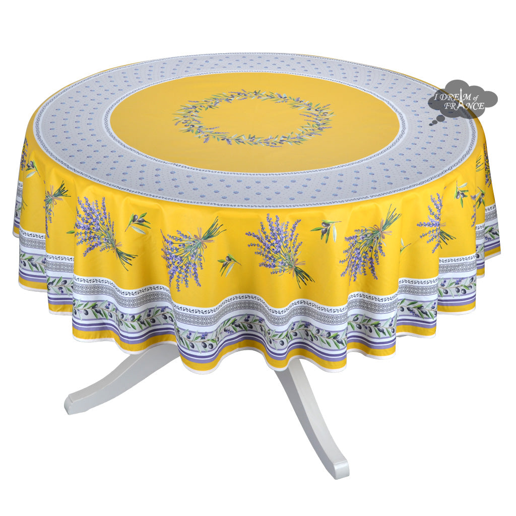 French Tablecloths - Round Tablecloths - I Dream of France Page 2