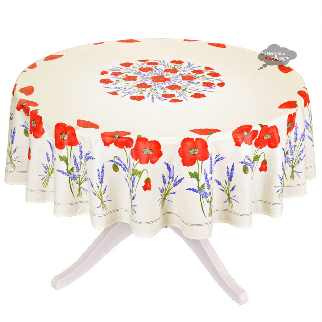 French Tablecloths - Round Tablecloths - I Dream of France